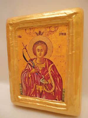 Saint Tryphon Tryfon Agios Tryfonas ΑΓΙΟΣ ΤΡΥΦΩΝ Greek Orthodox Icon ...