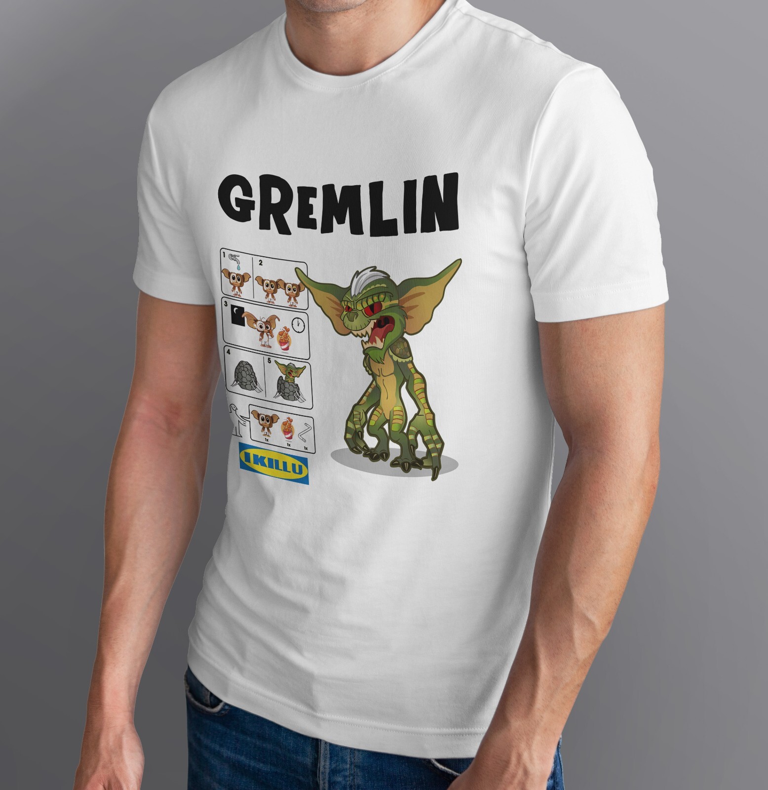 Men's Gremlin T-shirt | eBay