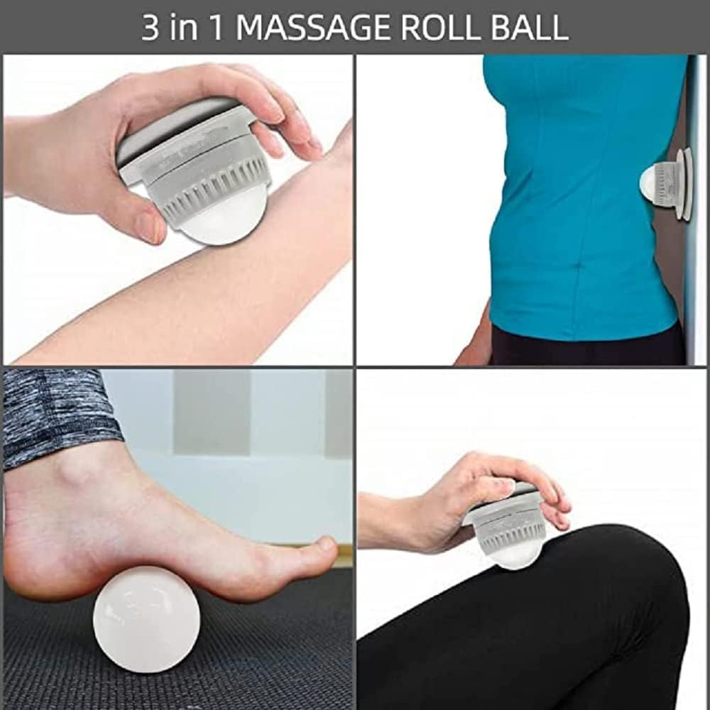 Manual Massage Ball - Mountable Muscle Massage Roller Ball and Trigger Point Mas | eBay Australia