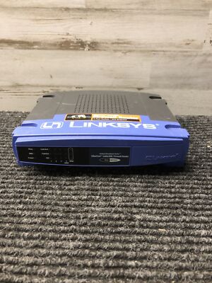 Used Linksys Broadband Firewall Router 4-Port Switch/VPN Endpoint ...