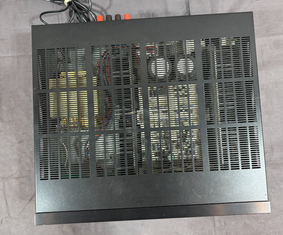 Yamaha MX-630 Natural Sound 250-Watt Audiophile Power Amolifier Black ...