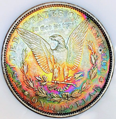 1880 O MORGAN INSANE NEON BLAZER! BAG TONED BEAUTY! MS++++KNOCKOUT GEM ...