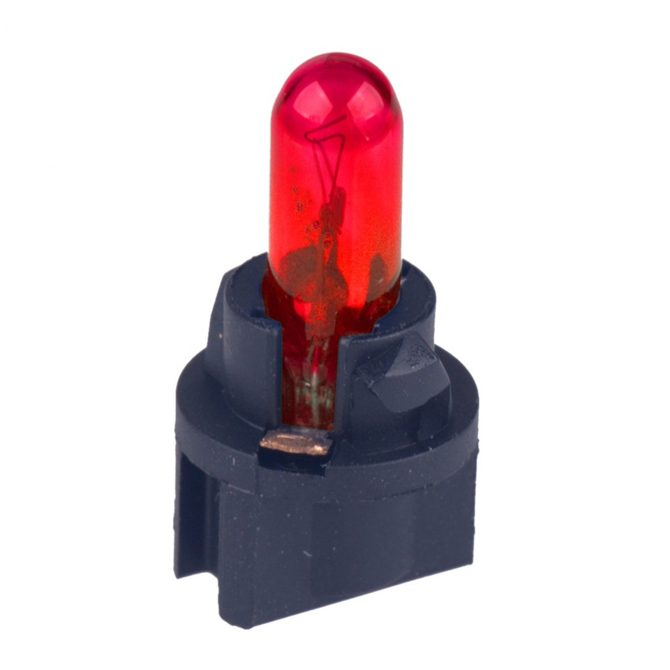 10pcs Red T5 Car Interior Dashboard Instrument Gauge Indicator Light ...