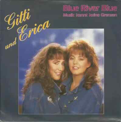 Gitti & Erika Blue River Blue Vinyl Single 7inch Intercord | eBay.de