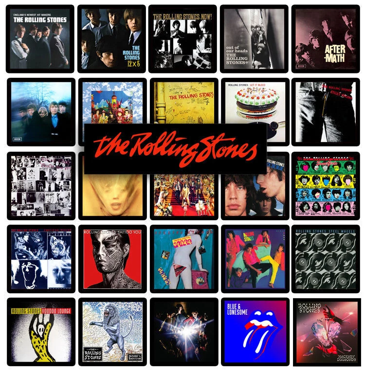 The Rolling Stones Album Covers