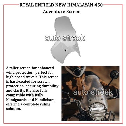 Genuine Royal Enfield New Himalayan 450 Adventure Touring Screen Kit | eBay