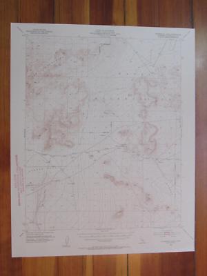 Cuddeback Lake California 1955 Original Vintage USGS Topo Map | eBay