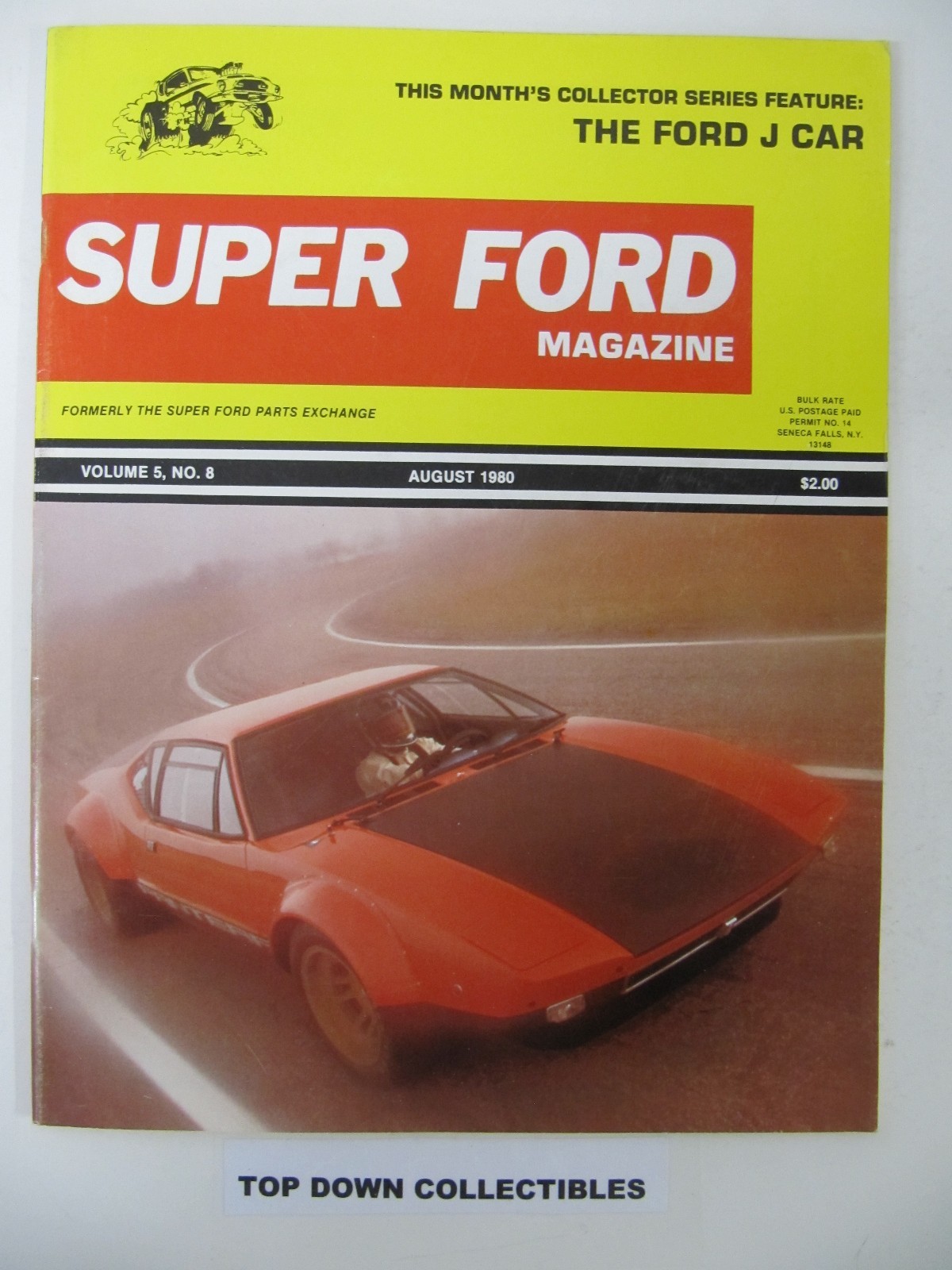 Super Ford Magazine August 1980 Volume 5, No. 8 NOS The Ford J Car | eBay