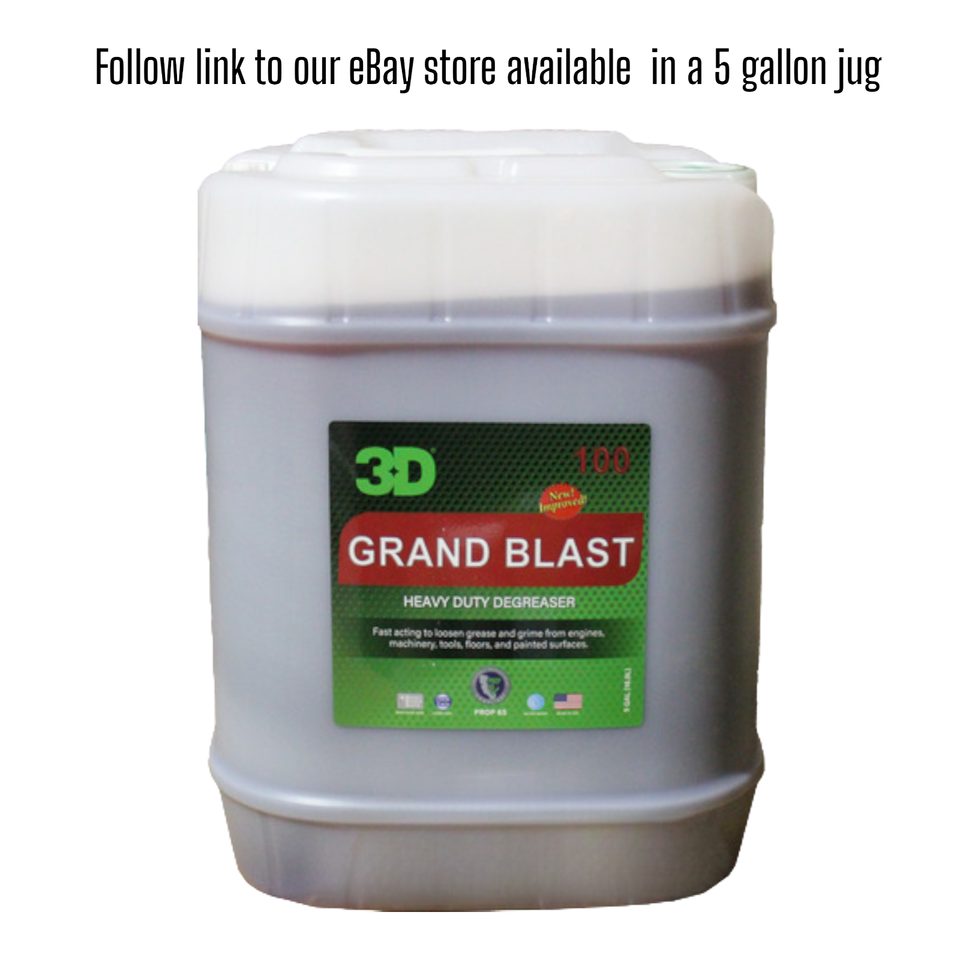 3D Grand Blast Heavy Duty Degreaser All Purpose Cleaner 1 Gallon | eBay