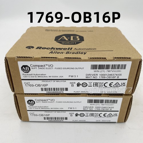 Allen Bradley 1769-OB16P AB Compact I/O 16 Pt 24VDC Output Module NEW ...