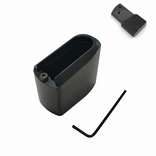 Aluminum Magazine Base Pad Fits 1911 9mm 40 cal 45-Black | eBay