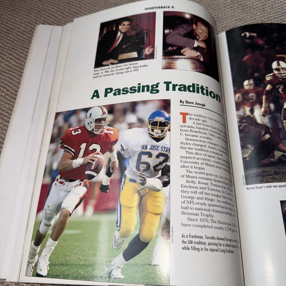 Vintage 1993 Magazine - ‘Canes -Decade of Dominance 1983 - 1992 Miami ...