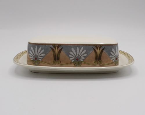 Pompeii by Mikasa Intaglio 1/4 Lb Covered Butter Dish | eBay
