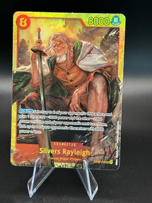 One Piece OP08-118 SEC Silvers Rayleigh Two Legends English | eBay
