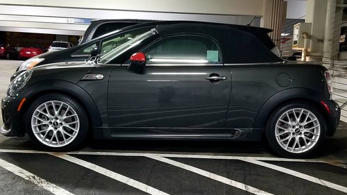 Mini Cooper R58 R59 Coupe Roadster JCW Style Mirror Cap Covers for ...