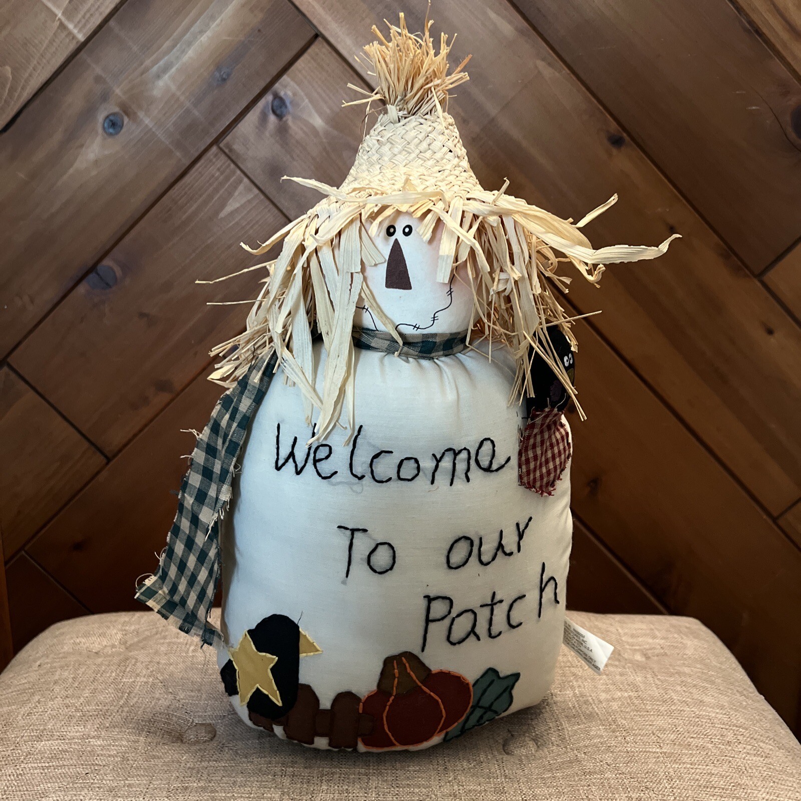 Halloween Stuffed Scarecrow | eBay