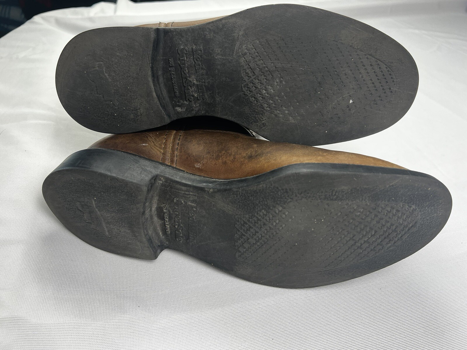 Red Wing 1105 Pecos Size 11EE Mens Brown Leather Work… - Gem