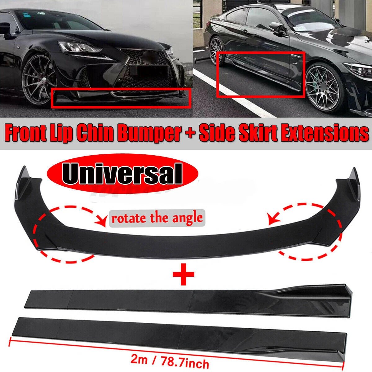 What is a Splitter on a Car'S Front Side Lip?