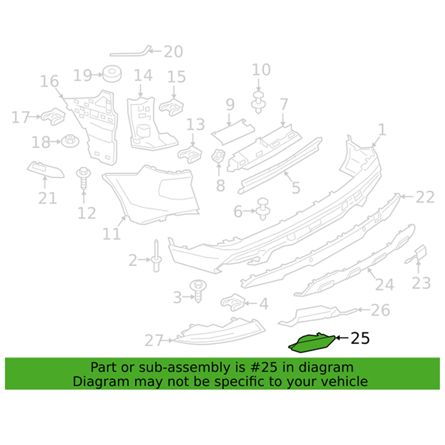 Genuine OEM Driver Left Bumper Exhaust Pipe Hole Trim for BMW G05 G06 ...