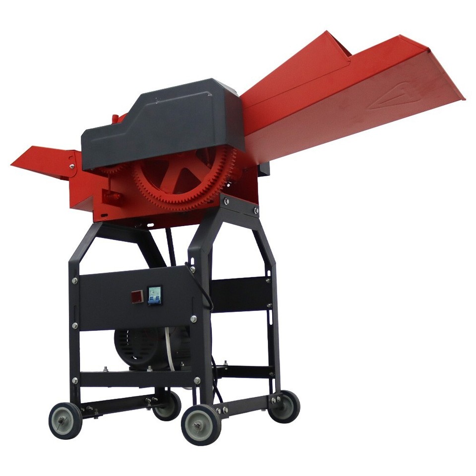 Electric Hay Cutter Straw Grass Crusher Pulverizer Shredder 110V 4 ...