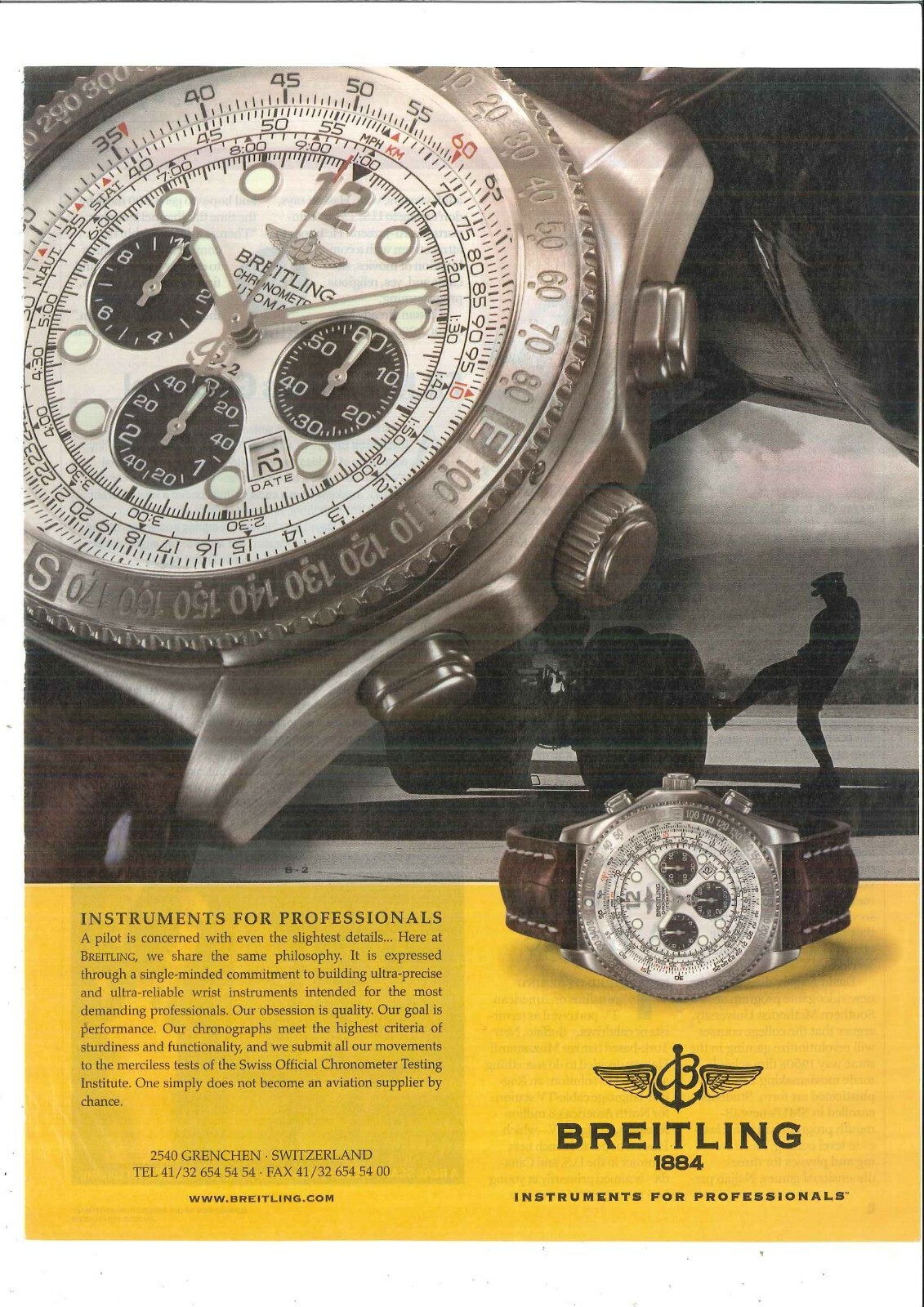 2003 advertising BREITLING Watches original print ad | eBay