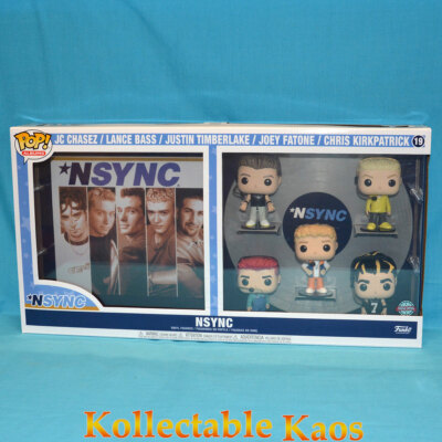 NSYNC - Debut Deluxe Pop! Albums Vinyl Figure 5-Pack (RS) #19 | eBay