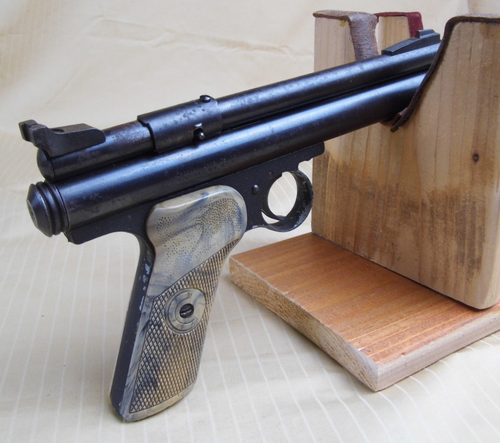 Vintage Crosman Model 150 Pellgun .22 Cal. CO2 Pellet Gun Pistol Sealed ...