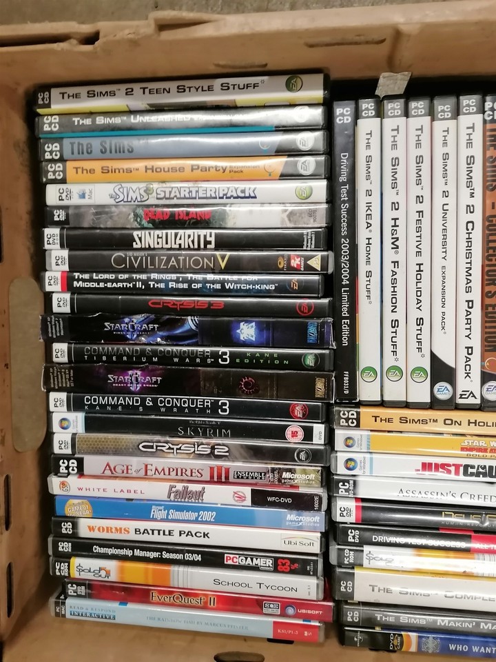PC-CD PC-DVD Video Games Lot Sports Family Battle Racing Shooting ...