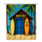 Beach Huts Curtains for sale | eBay