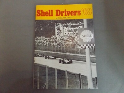 SHELL DRIVERS 1968 - SURTEES HULME HILL AMON ICKX COURAGE RODRIGEUZ ...