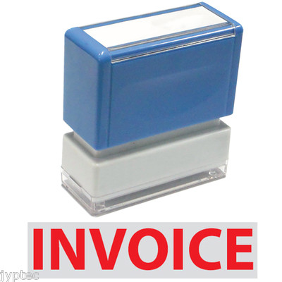 Invoice - JYP PA1040 Pre-Inked Rubber Stamp (Red Ink) | eBay