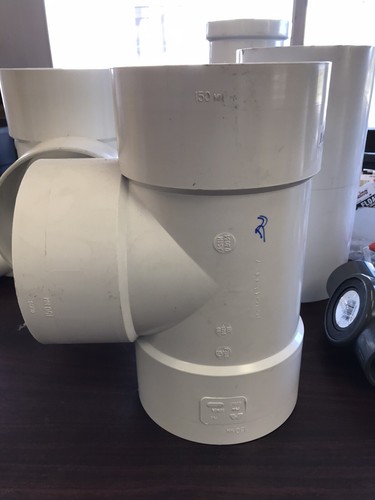 12" X 6" Tee PVC SDR26 D3034, Heavy Wall Fitting, New Sur | eBay