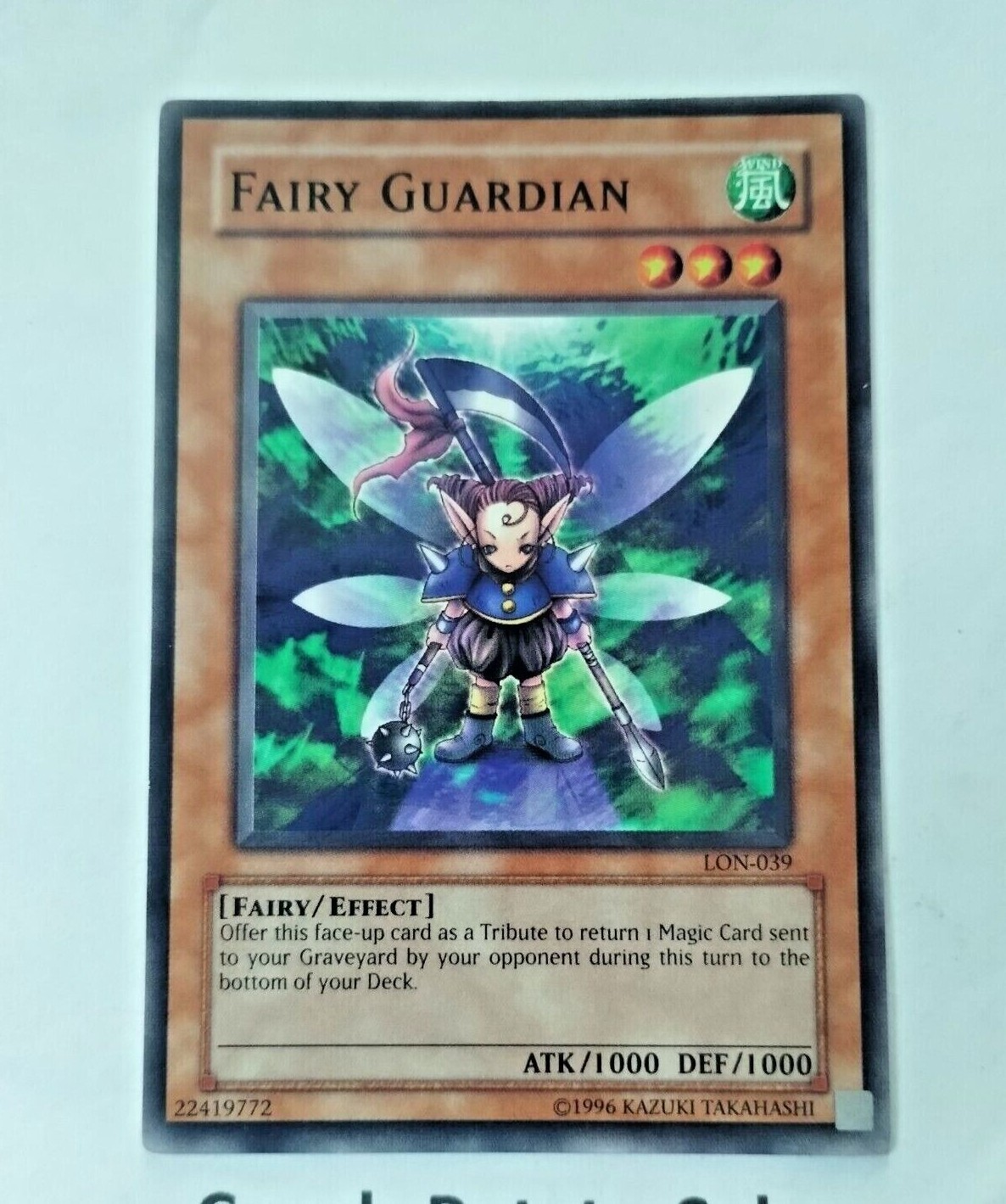 Yu-Gi-Oh Fairy Guardian Labyrinth of Nightmare LON-039 Unlimited ...
