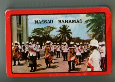 Vintage Playing Cards Nassau Bahamas Marching Band New Sealed Br. Hong ...