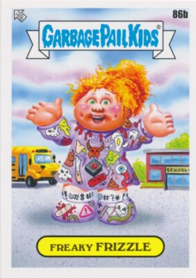86b FREAKY FRIZZLE 2022 GPK Garbage Pail Kids Book Worms MAGIC SCHOOL ...