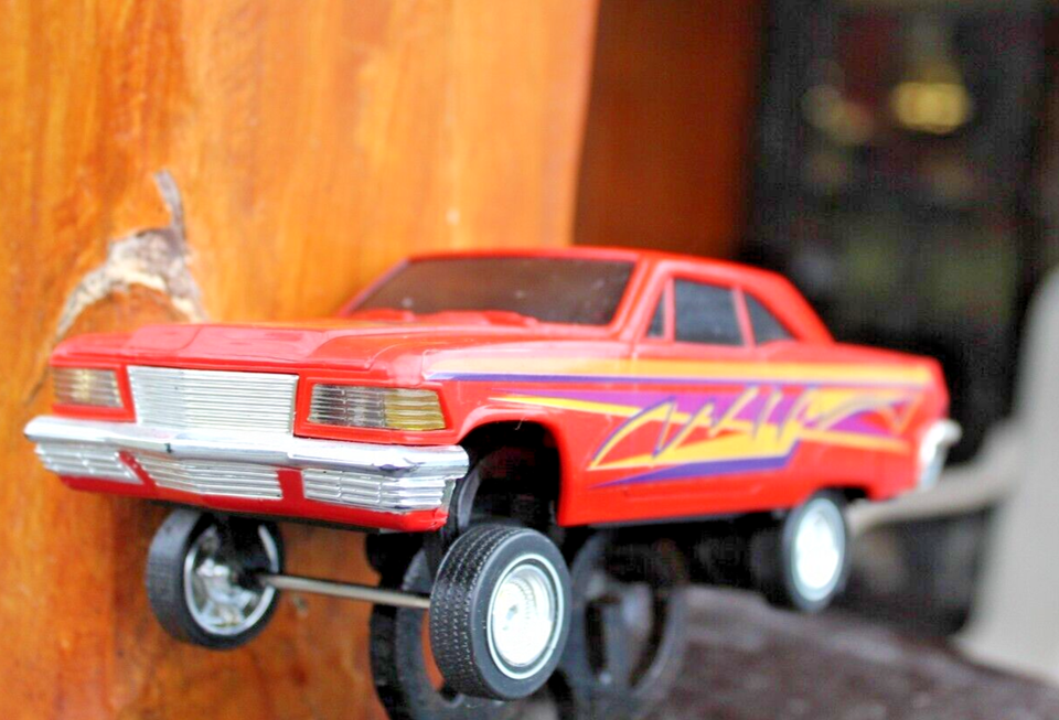 Vintage 67 Chevy Impala Toy Max Model Car Remote Racer No Remote As Is ...