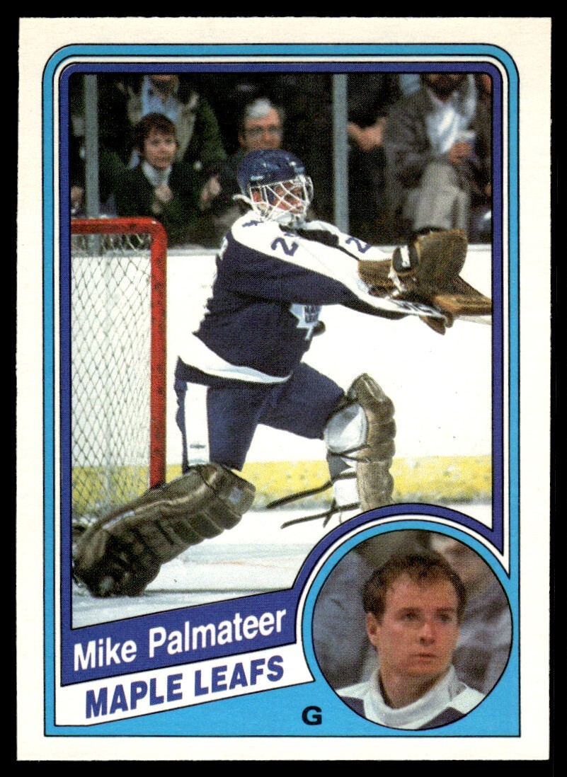 1984-85 O-Pee-Chee Mike Palmateer Toronto Maple Leafs #308 | eBay