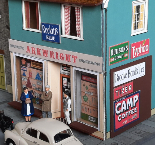 OO GAUGE ARKWRIGHT DECAL KIT OPEN ALL HOURS RONNIE BARKER DAVID JASON ...