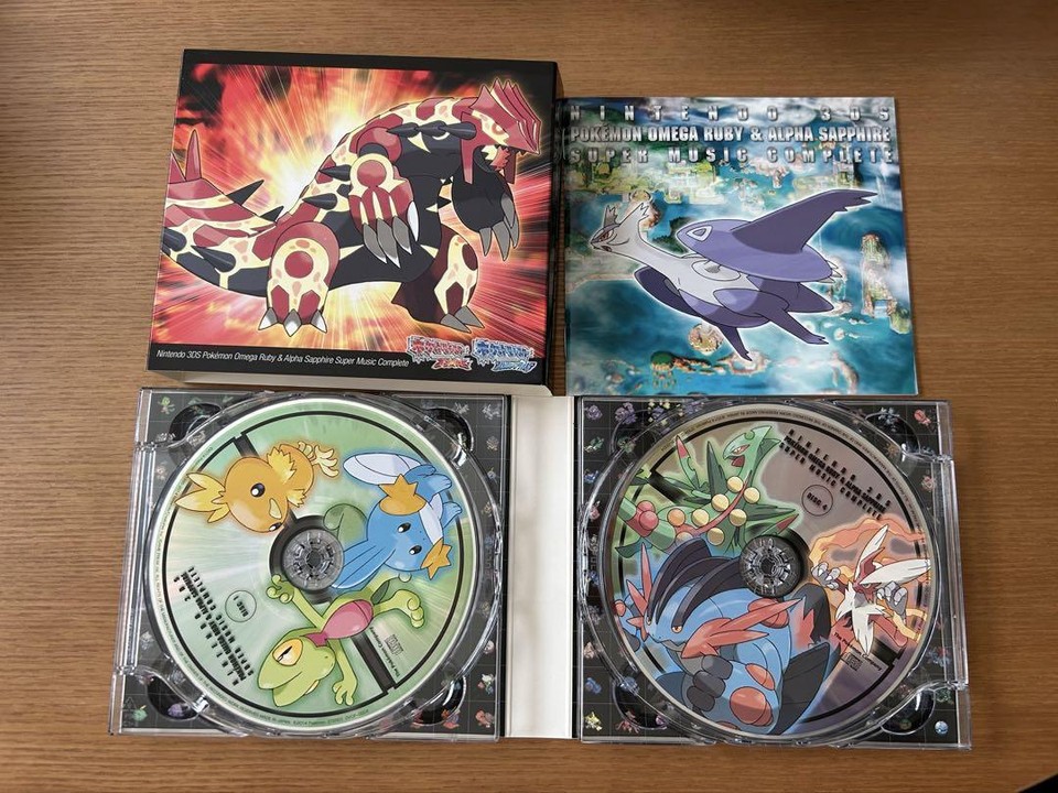 Pokemon Soundtrack CD set DIAMOND & PEARL,Gold & Soul Silver,Black ...