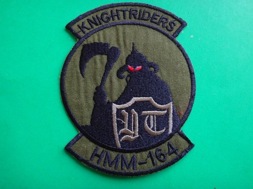 USMC Marine HMM-164 KNIGHT RIDERS Subdued Patch From Vietnam War | eBay