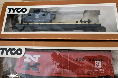 LOT of 5 Rare HO Tyco Rolling Stock Train Box Cars ~ NICE! Sante Fe, Reading Etc | eBay