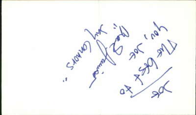 Breck Jamison Another World Signed 3"x5" Index Card | eBay.de