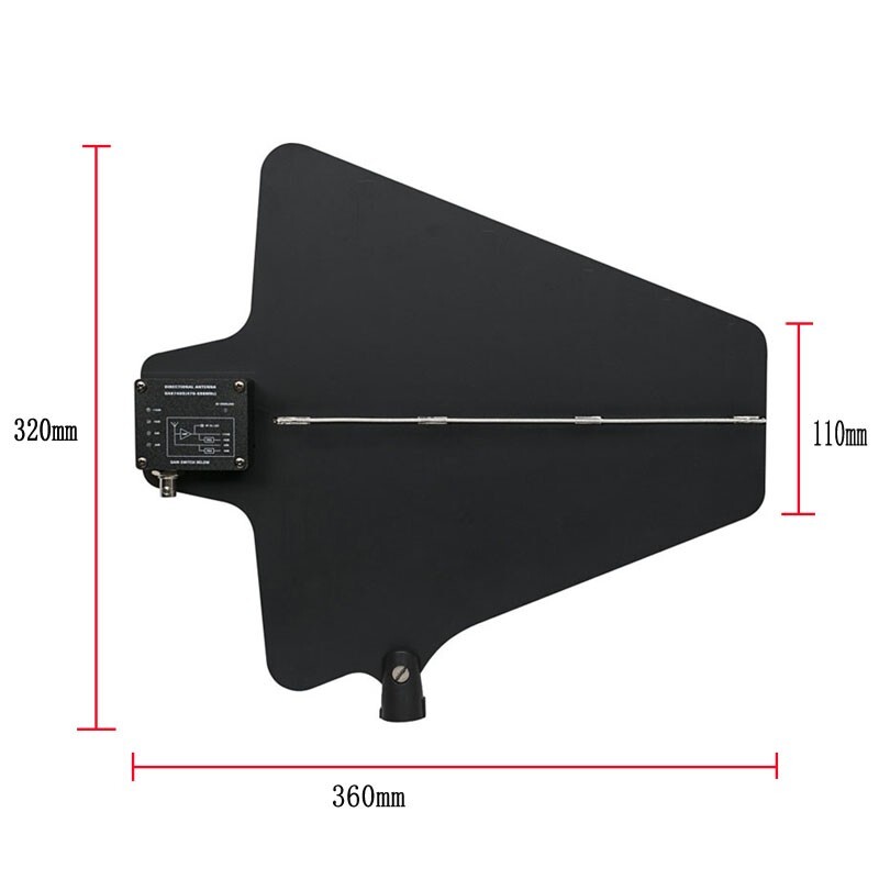 UHF Active Antenna Paddle For wireless microphone Antenna Distribution ...