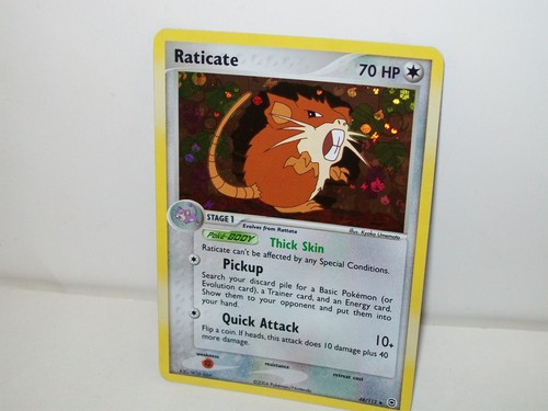 Pokemon Raticate FireRed LeafGreen 48/112 Reverse Holo Uncommon EX Mint ...