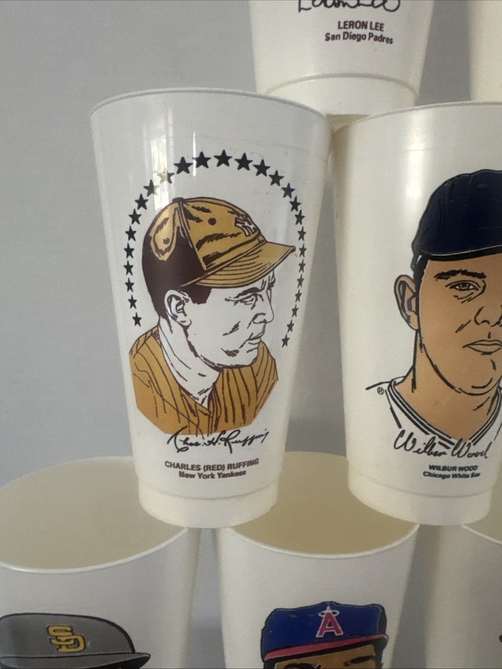 20 Vintage 70’s MLB 7-11 Baseball Slurpee cups | eBay