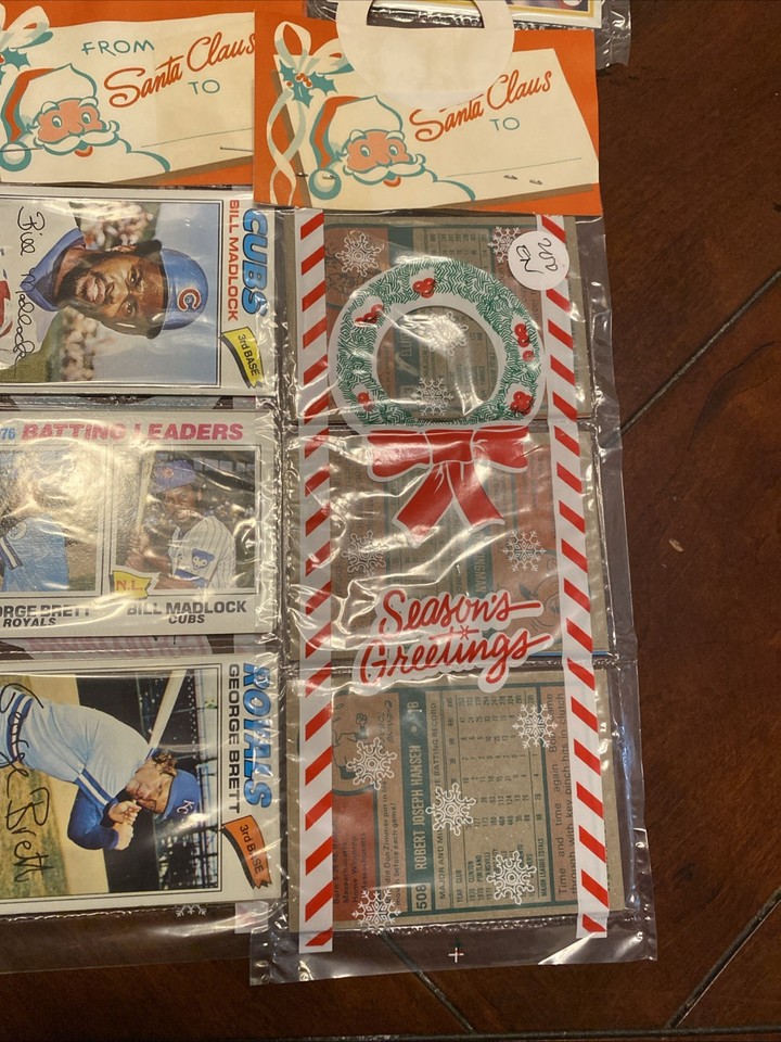Baseball cards Christmas Rack Pack 30 Packs | eBay