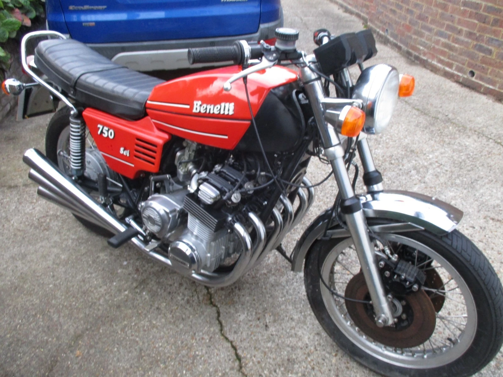 1975 Benelli 750 Sei Six Classic Project Non Runner - Bike Years - 1970s
