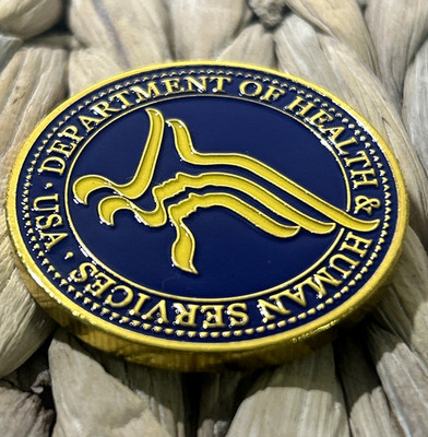 US DEPARTMENT OF HEALTH & HUMAN SERVICES DOHHS-Challenge Coin | eBay