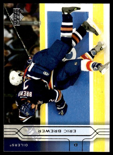 2004-05 Upper Deck Eric Brewer Edmonton Oilers #71 | eBay