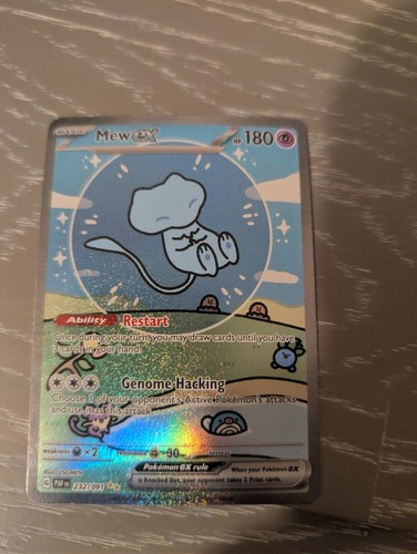 Bubble Mew Holo Special Illustration Card Paldean Fates | eBay UK